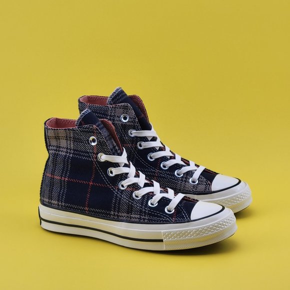 Converse | Shoes | Unisex Converse Chuck 7 Hi Plaid 62406c Nwb | Poshmark